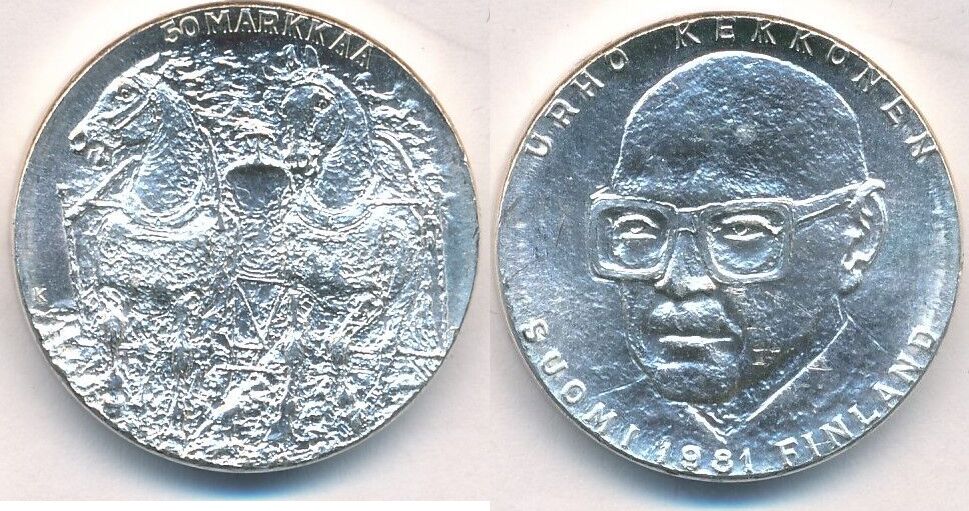 50 Markkaa 1981 Finnland Kekkonen | MA-Shops