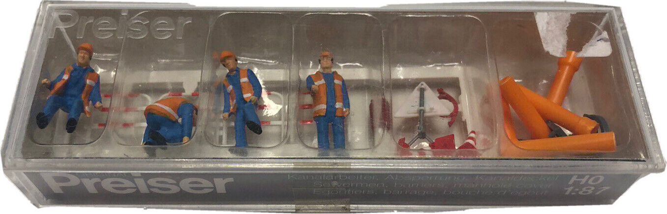 Preiser Kanalarbeiter 10445 M 1:87 | MA-Shops