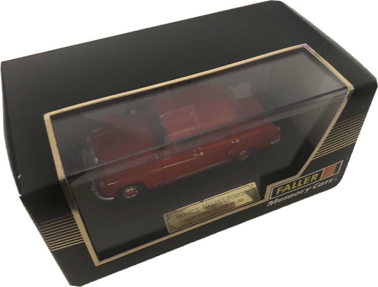Faller Memory Cars 4346 Mercedes-Benz 220 S (Ponton) Feuerwehr W180 ...