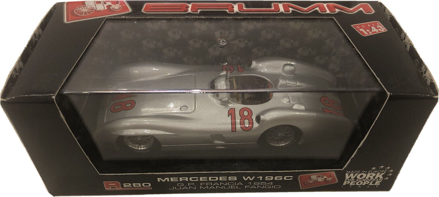 Brumm Automodell Mercedes R280C W196C M 1:43 in OVP | MA-Shops