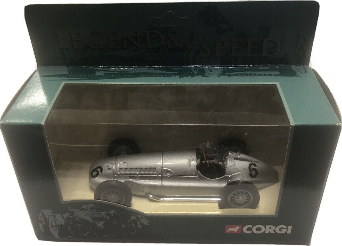 Corgi Legends Of Speed 00203 Racing Car Silver Modellauto M 1:43 | MA-Shops