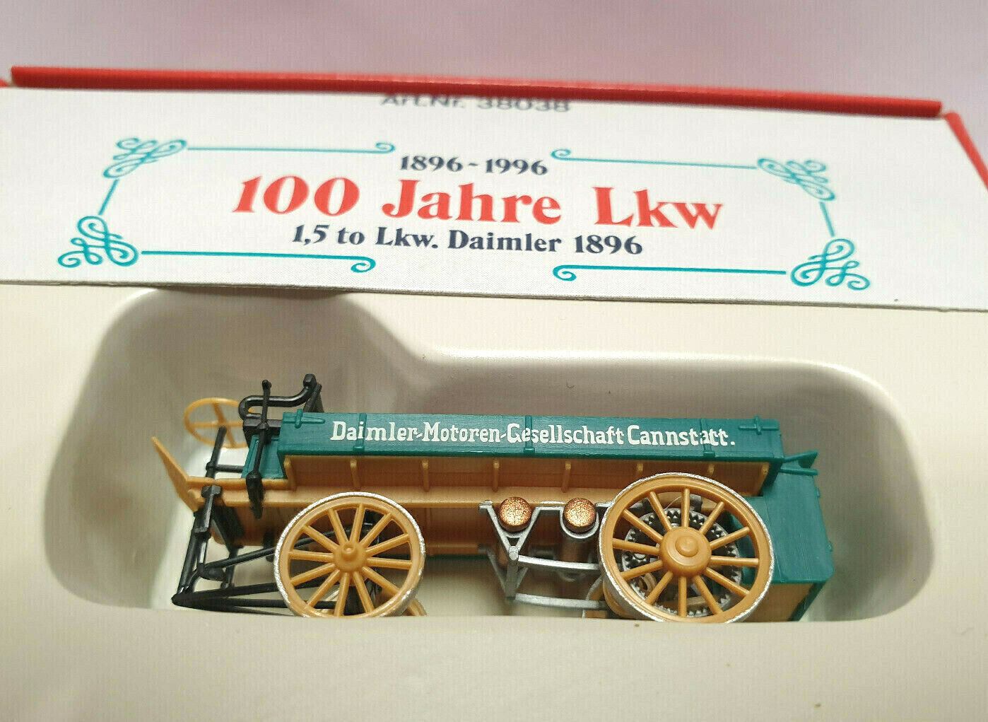 Preiser Autmodell Daimler M 1:87 38038 1896-1996 100 Jahre LKW | MA-Shops