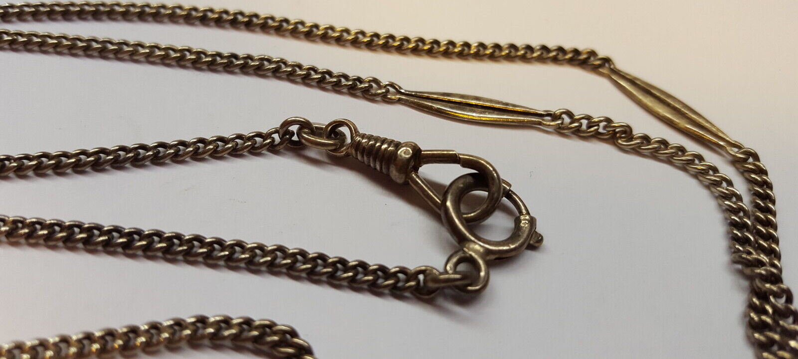 Edele lange Uhrenkette 800 er Silber | MA-Shops