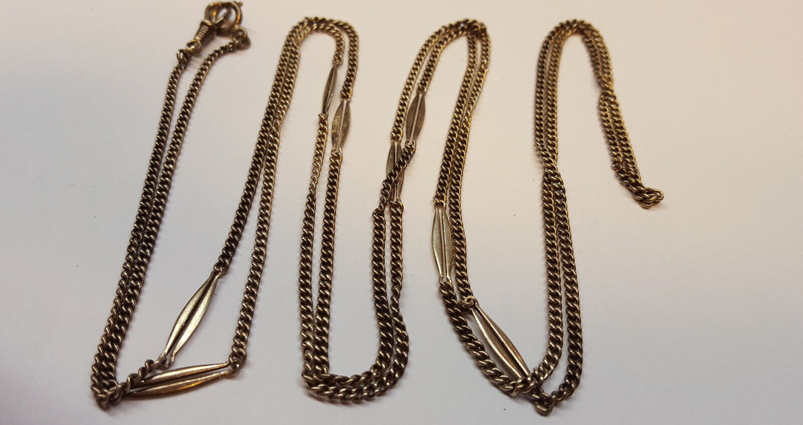 Edele lange Uhrenkette 800 er Silber | MA-Shops