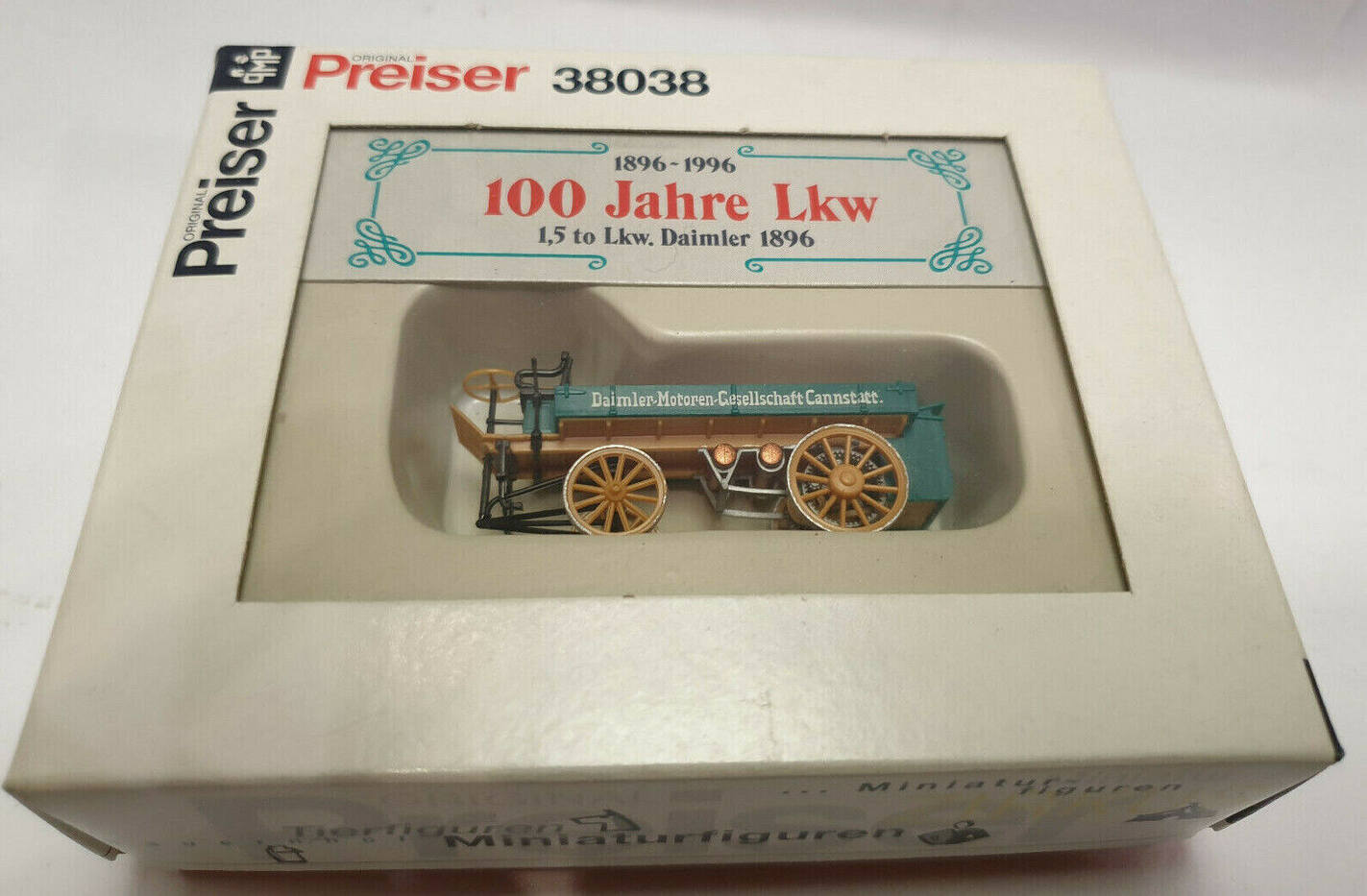 Preiser Autmodell Daimler M 1:87 38038 1896-1996 100 Jahre LKW | MA-Shops