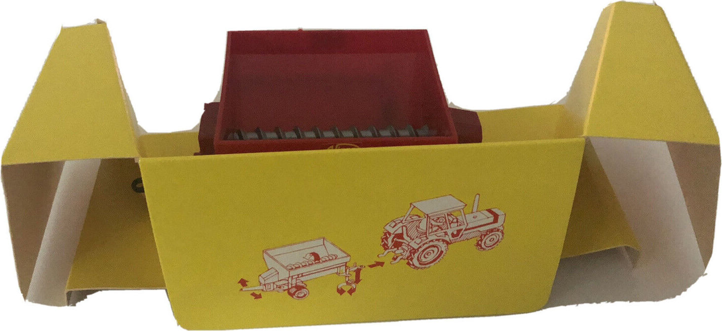 Britains Traktor Anhänger In Rot Vicon Multi-spreader B953773 M 1:32 ...