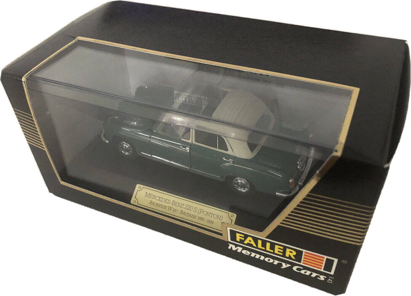Faller Memory Cars 4324 Mercedes-Benz 220 S (Ponton) W180 1956-1959 ...