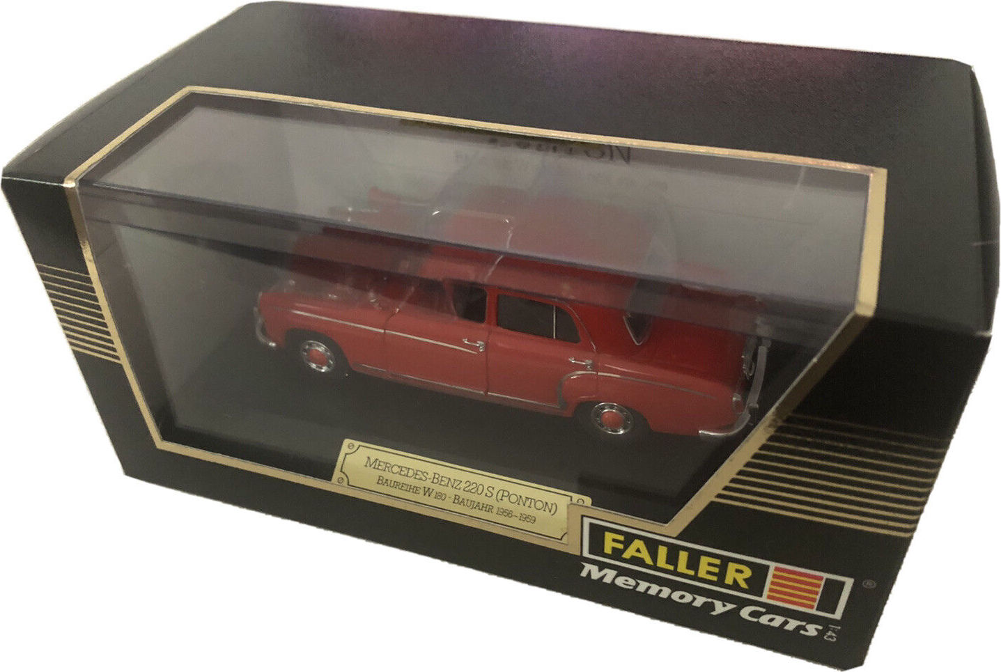 Faller Memory Cars 4346 Mercedes-Benz 220 S (Ponton) Feuerwehr W180 ...