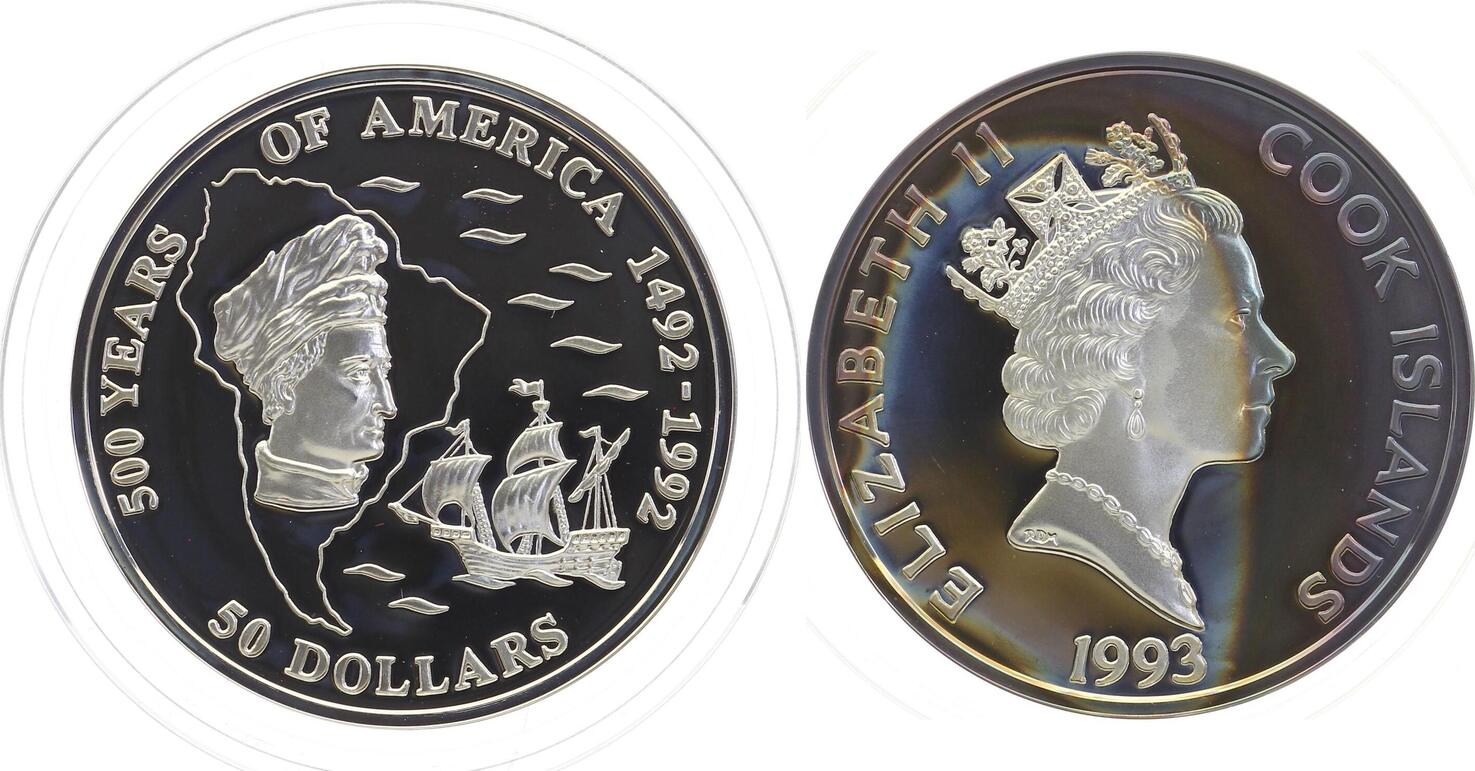 Cook Island, 50 Dollars, 1993 pp | MA-Shops
