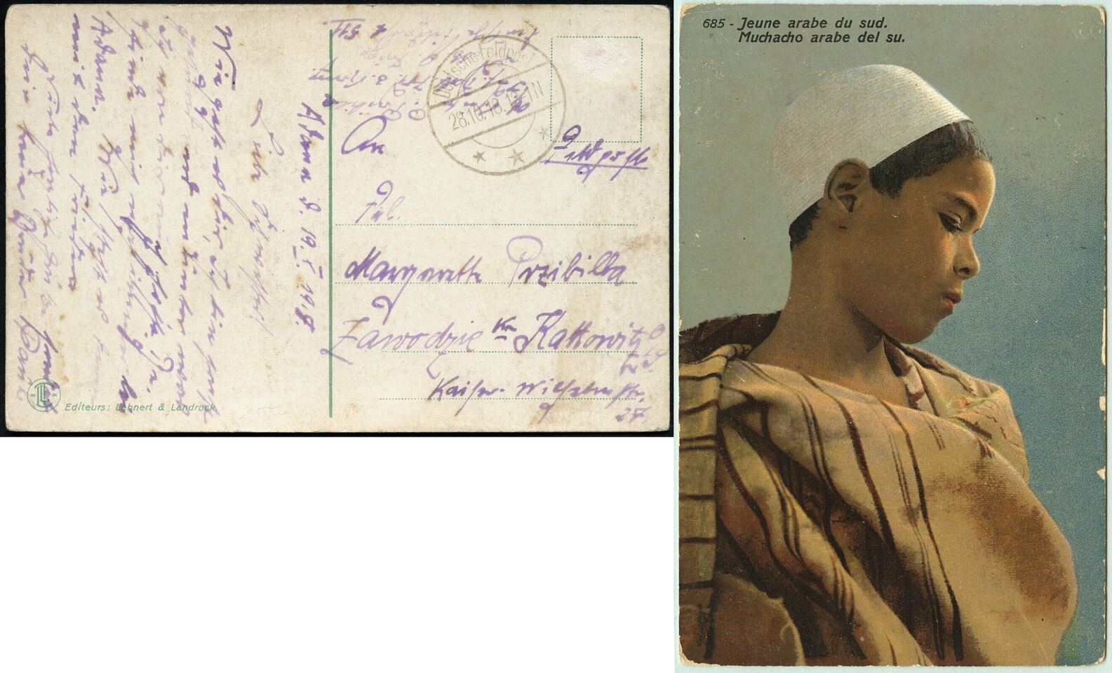 Briefmarken 1918 Dt. Militärmission Türkei Jildirim AK Adana ...