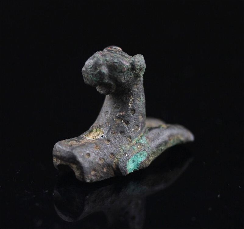 Ancient art Elaborate bronze protome of a Leopard, Roman, c. 1st. cent ...