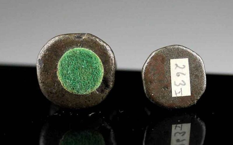 Medieval & later coins Nice lot of 1 + 2 tical bronze Opium weights ...
