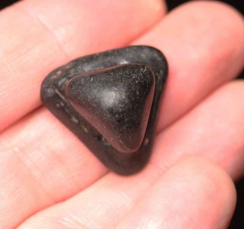 Ancient art Rare high quality figural basalt stamp seal, Anatolia 2nd ...