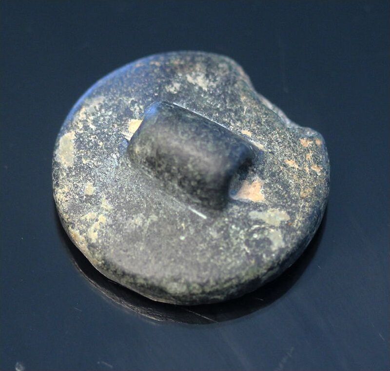 Ancient art Large round stamp seal, Mesopotamia, Uruk period, 3300-2900 ...