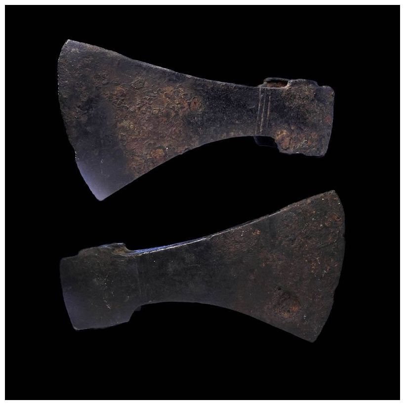 Medieval & later artifacts Impressive knightly period Iron axe ...
