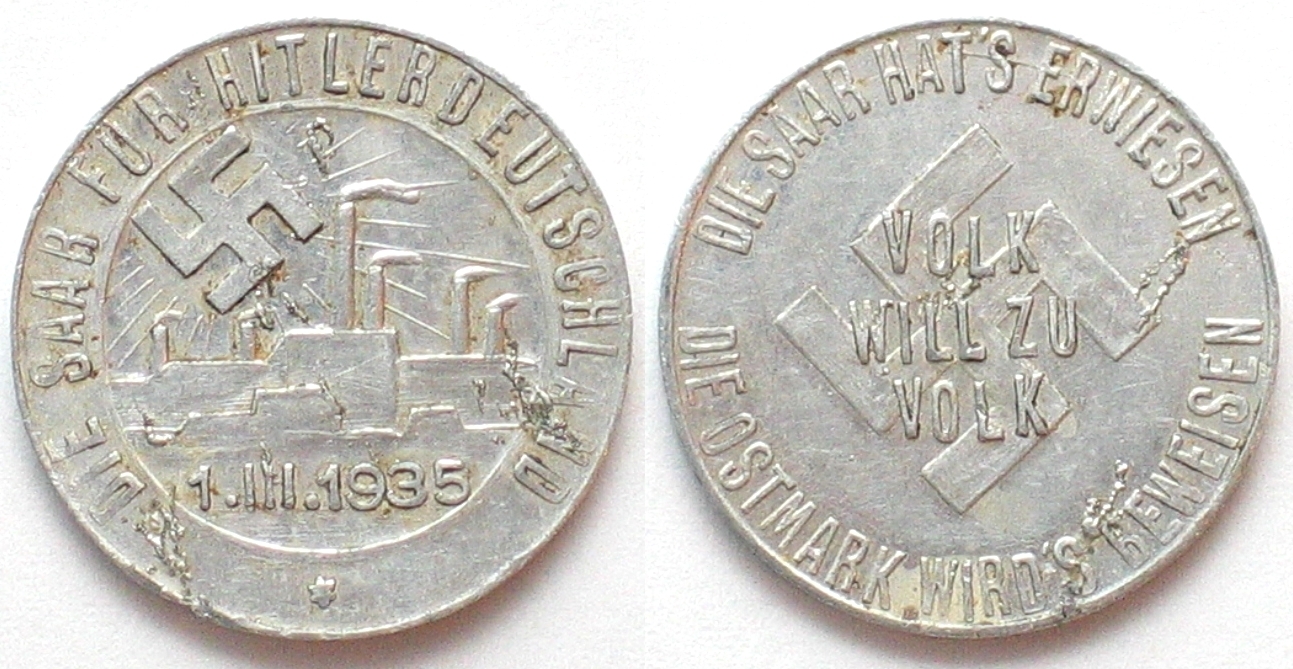 Deutschland - Marken und Zeichen DIE SAAR HAT'S ERWIESEN - DIE OSTMARK ...