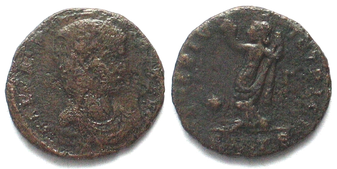 Roman Imperial GALERIA (+315). AE Follis, 308-310, SMTS, Thessalonica ...