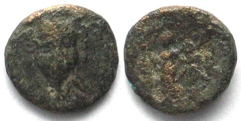 Seleucids -280/-261 SELEUKIDEN AE 14mm ANTIOCHOS I. 280-261 v.Chr ...