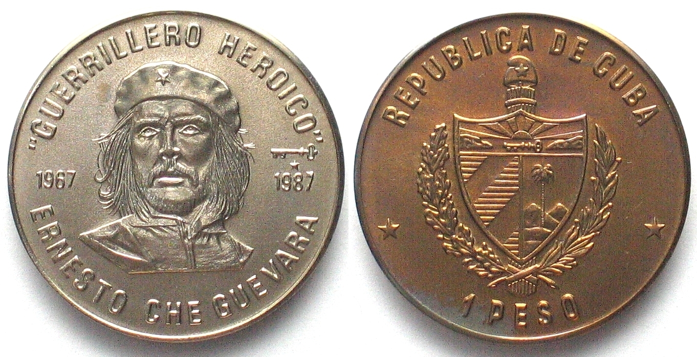 KUBA 1 Peso 1987 CHE GUEVARA Ku-Ni SELTEN! stgl | MA-Shops