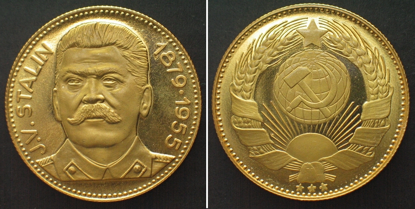 Italien - Medaillen 1965-1970 STALIN Medaille o.J. (1960er) Bronze ...