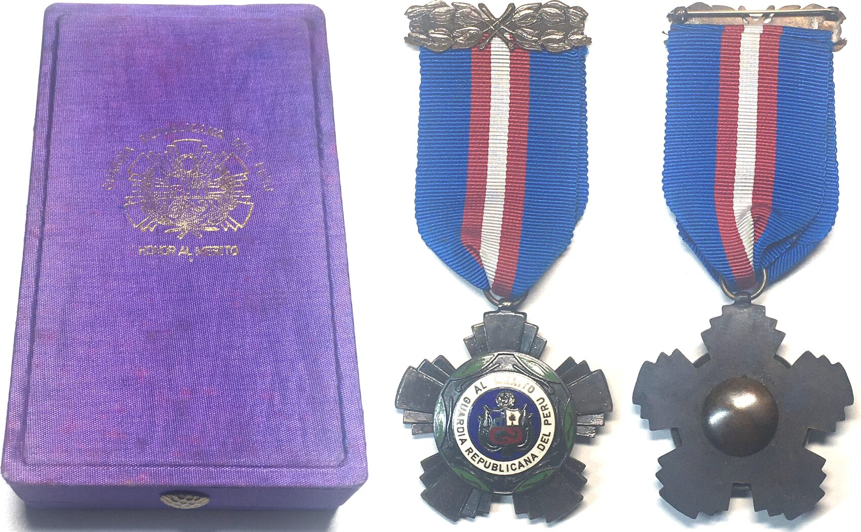 Peru - Orden und Abzeichen 1970 PERU. Order of Merit of the Republican ...