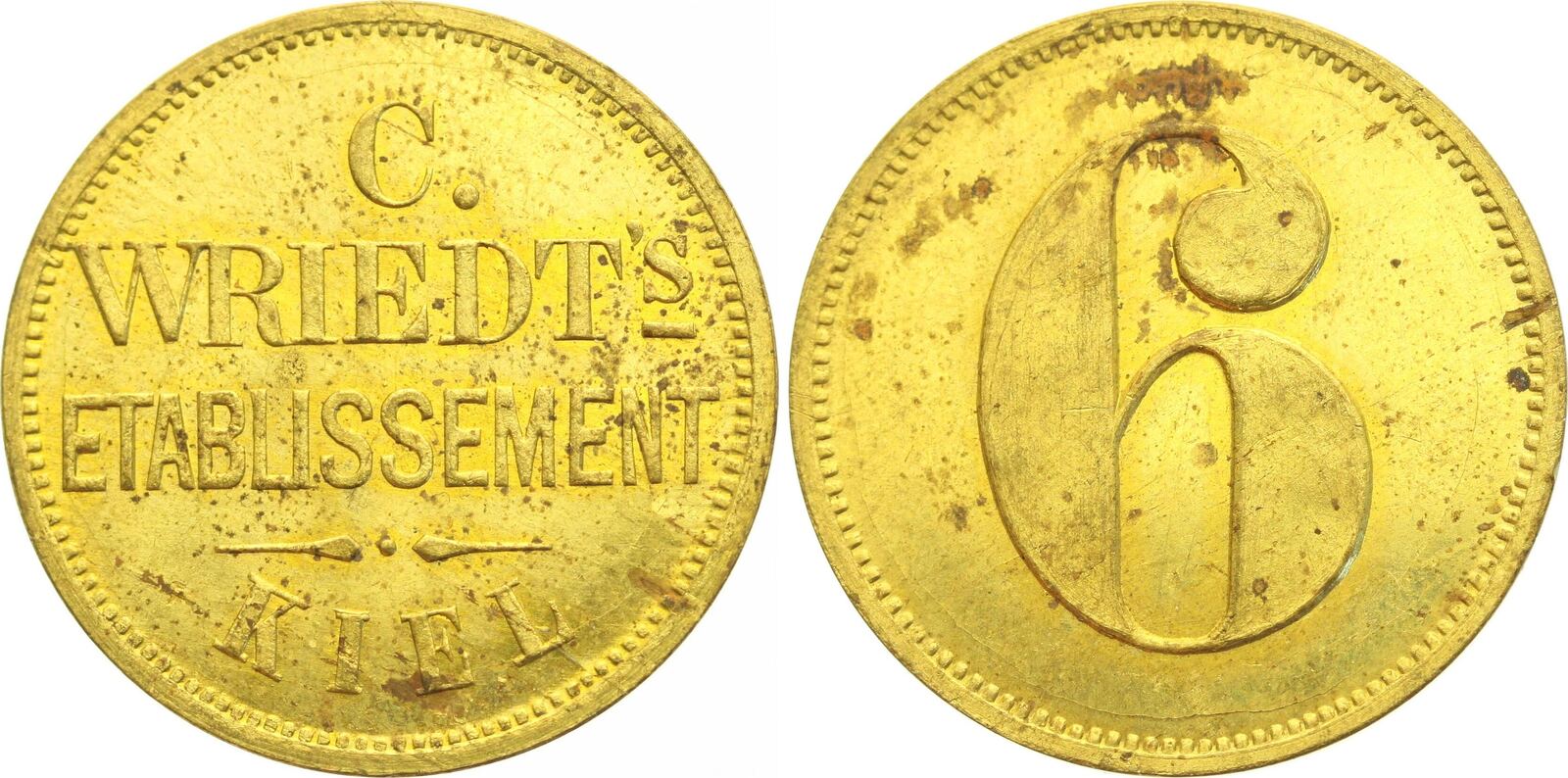 Kiel-Schleswig-Holstein Fleckig, vorzüglich | MA-Shops