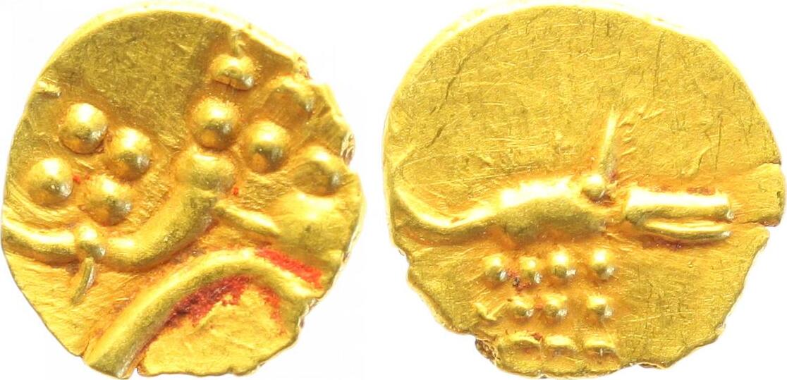 Indien Gold Fanam. Vorzüglich | MA-Shops
