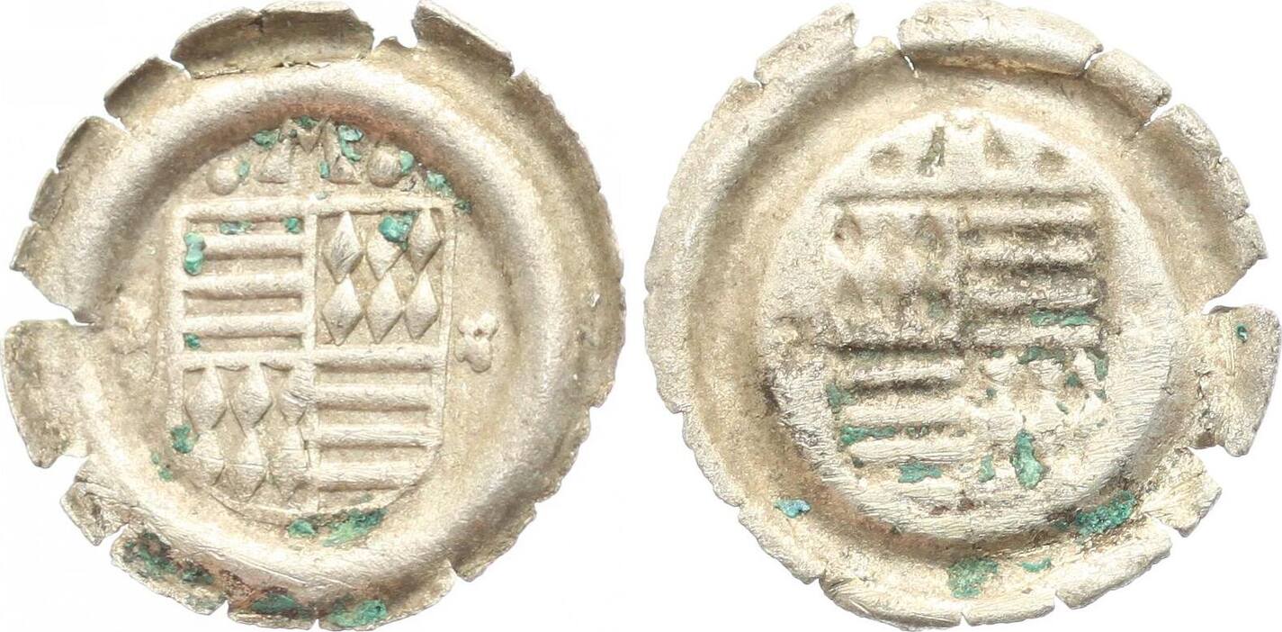 Mansfeld Hohlpfennig Günther, Ernst, Hoyer, Gebhard und Albrecht 1486 ...