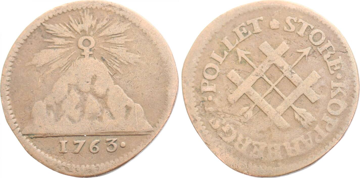 Schweden 1763 Adolph Friedrich 1751-1771. Schön+ | MA-Shops