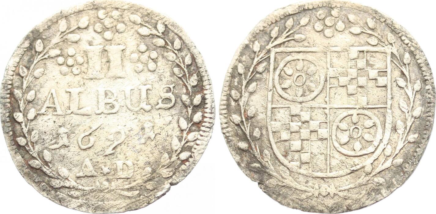 Mainz-Erzbistum II Albus 1691 AD Anselm Franz von Ingelheim 1679-1695 ...