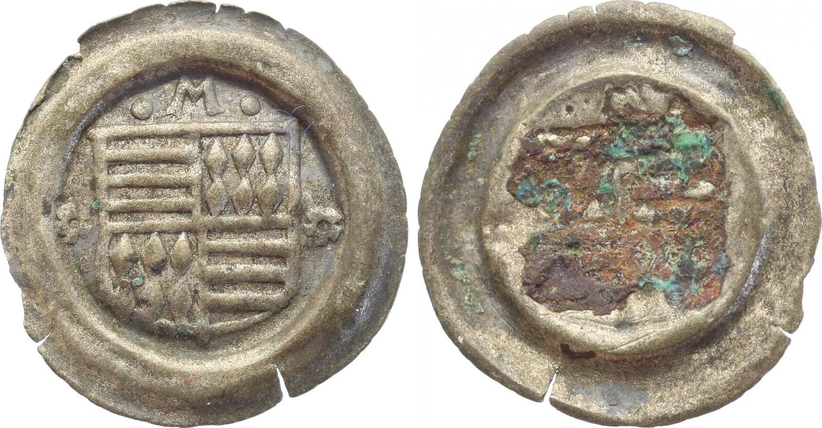 Mansfeld Hohlpfennig Günther, Ernst, Hoyer, Gebhard und Albrecht 1486 ...