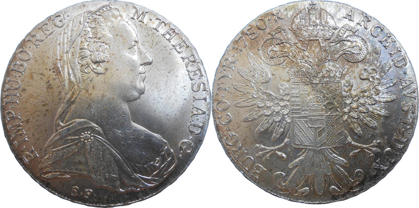 Austria Thaler 1780 Maria Theresia (1740-1780) aUNC | MA-Shops