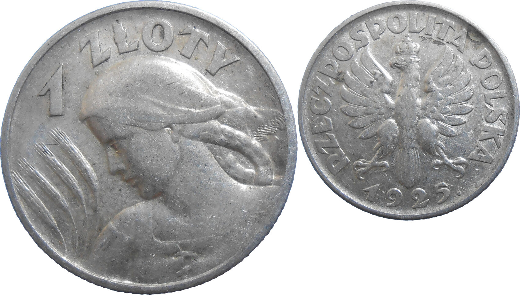 Poland 1 Zloty 1925 VF | MA-Shops