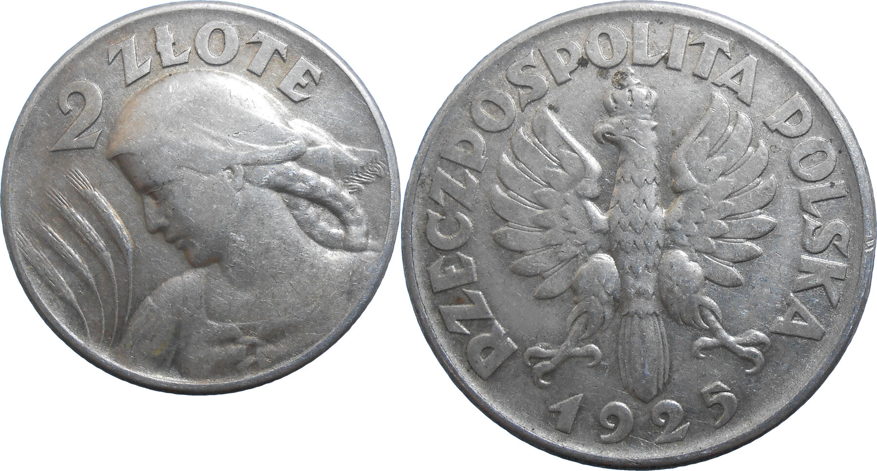 Poland 2 Zlote 1925 EF | MA-Shops