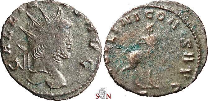 Gallienus Antoninianus - APOLLINI CONS AVG - Goebl 735 b | MA-Shops