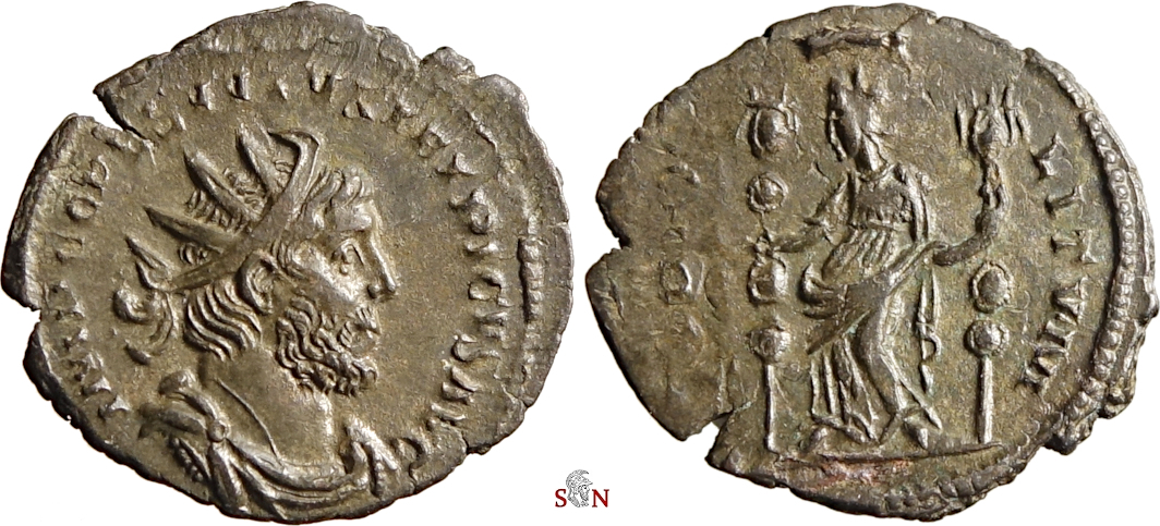 Tetricus I. Antoninianus - ESVVISVS - FIDES MILITVM - Extremely Rare ...