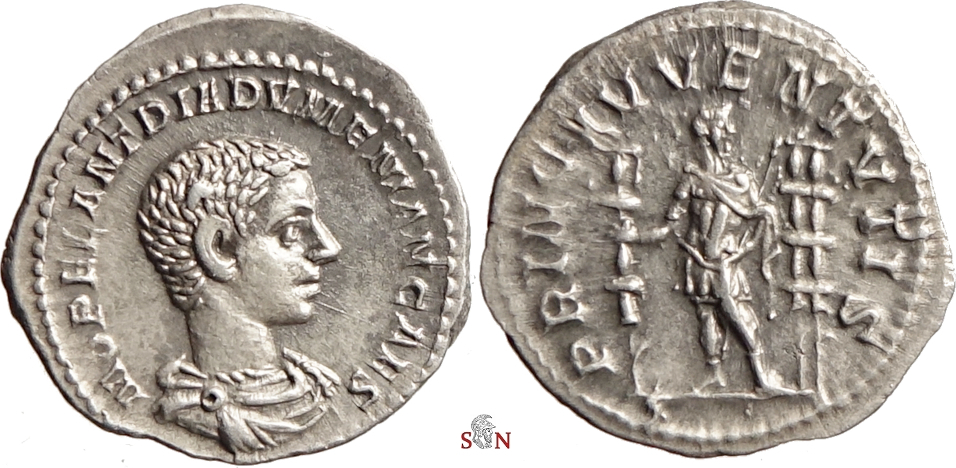 Diadumenianus Denarius - PRINC IVVENTVTIS - RIC 102 | MA-Shops