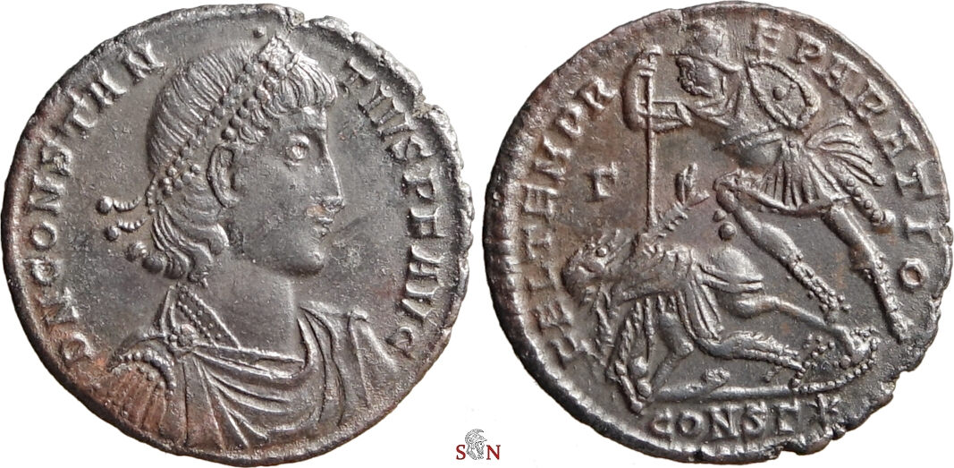 Constantius II. Centenionalis - FEL TEMP REPARATIO - Constantinople ...