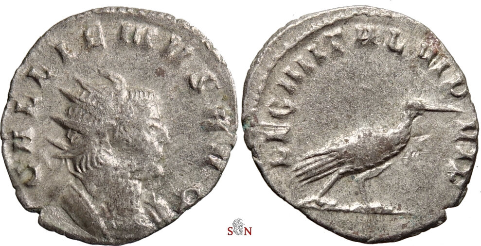 Gallienus Antoninianus - LEG III ITAL VI P VI F - Goebl 999 n | MA-Shops