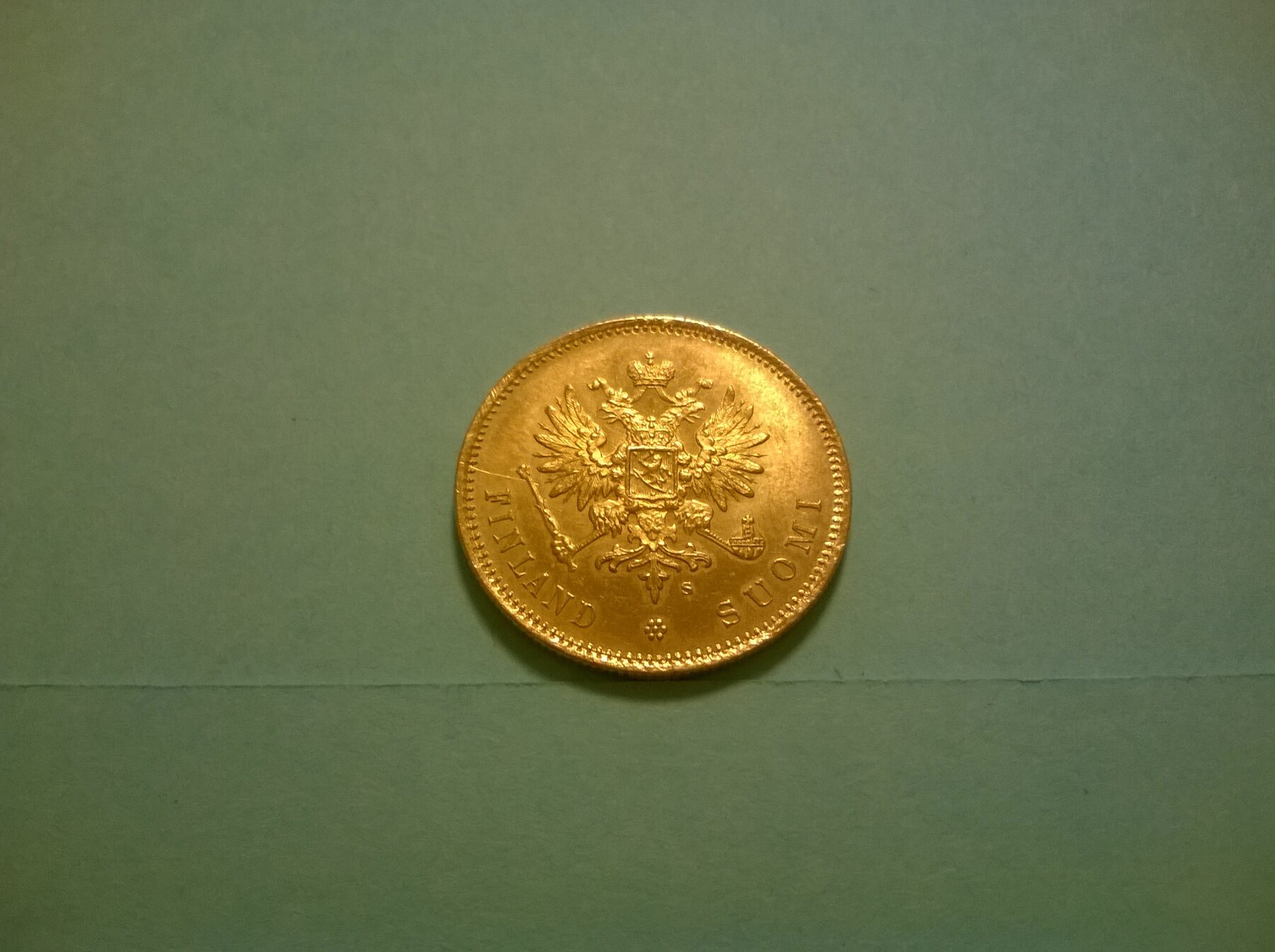 Finland, Finnland Finnish gold coin 20 markkaa 1913. Ziemlich gut ...