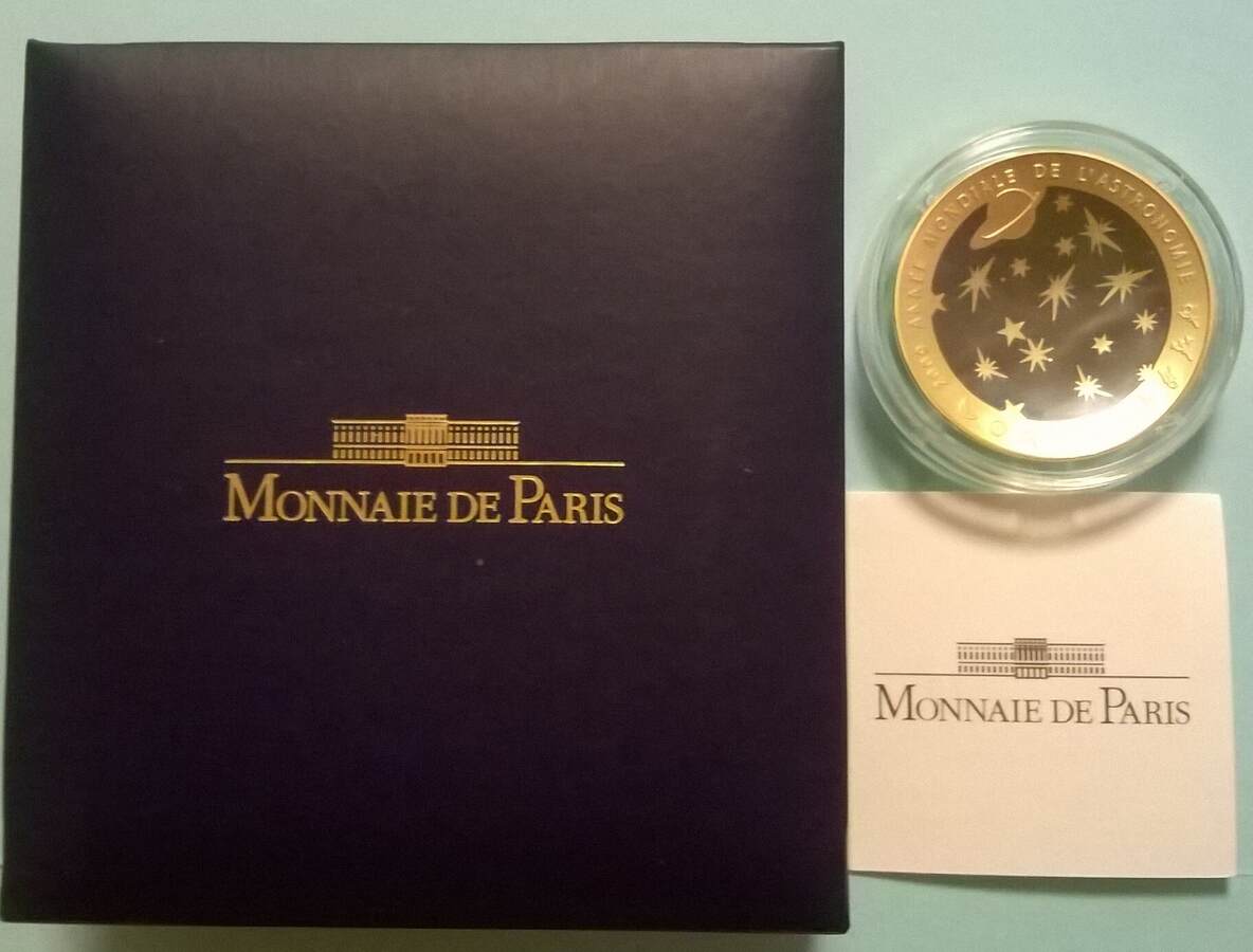 france-frankreich-200-euro-2009-year-of-astronomy-rare-only-1000-pcs