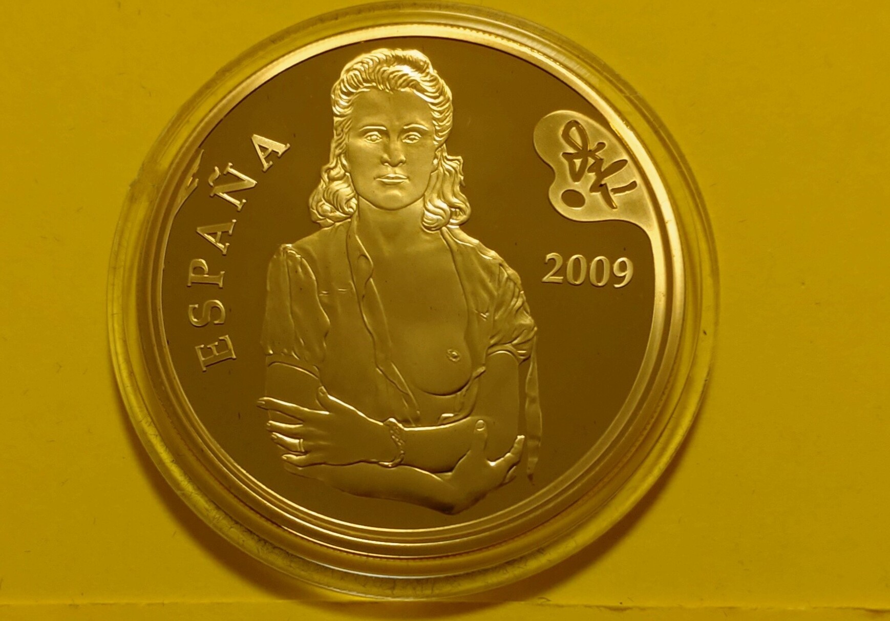 Spain, Spanien 400 Euro 2009 Salvador Dali, Galarina 1945, Tristán e ...