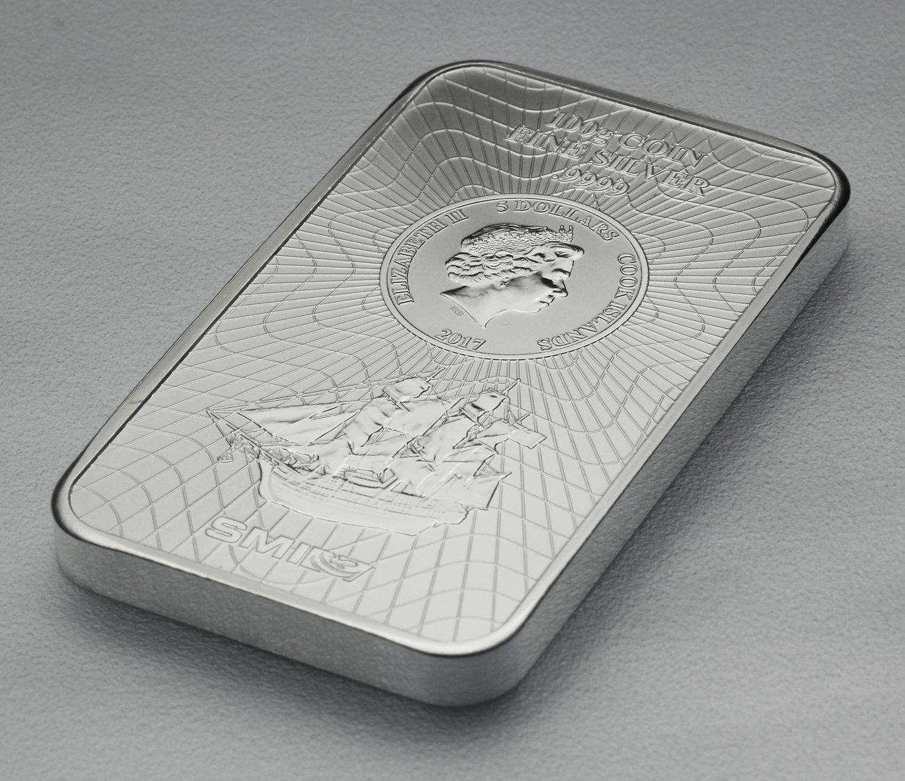 5 CID 2018 Cook Islands New Generation Münzbarren Silberbarren Bounty ...