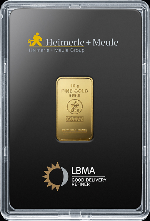 Deutschland 2024 Heimerle & Meule UnityBar Gold Goldbarren 999.9 Fein ...