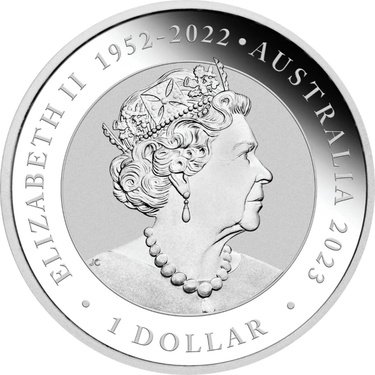 Perth Mint Australien Schwan 2023 1 oz 999 Silbermünze Silber (7 ...