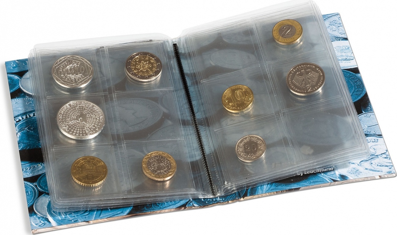 Deutschland 2019 Leuchtturm Taschenalbum COINS für Münzen Münzalbum ...