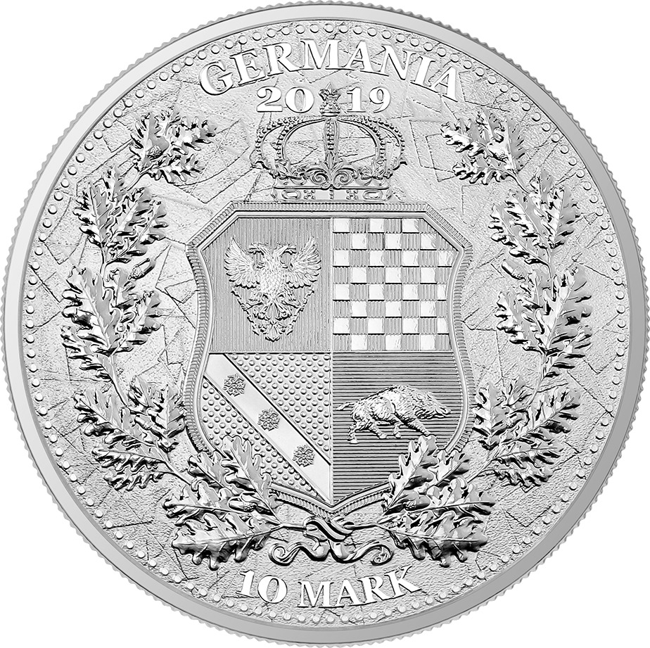 10 Mark 2019 Germania Mint The Allegories Serie Germania & Britannia 2 ...