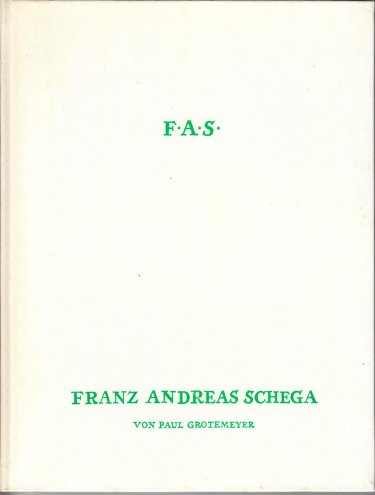 GROTEMEYER 1971 Franz Andreas Schega | MA-Shops