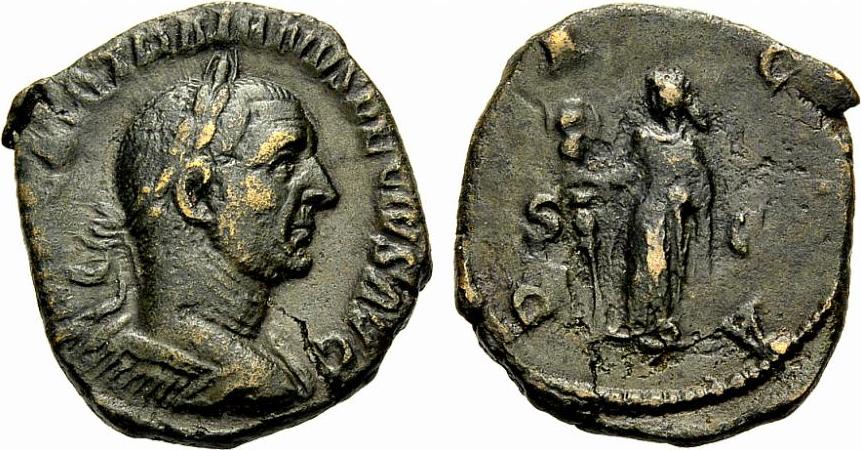 TRAIANUS DECIUS Sesterz 249-251 DACIA Sehr schön | MA-Shops