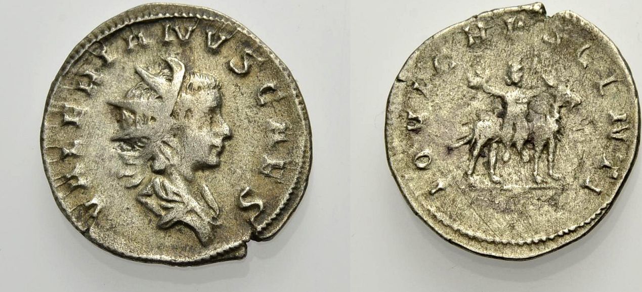 ROM, KAISERZEIT AR Antoninian 255 VALERIAN II. CAESAR Sehr schön, Rv ...